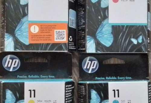 Оригинальный комплект печатающих головок HP 11