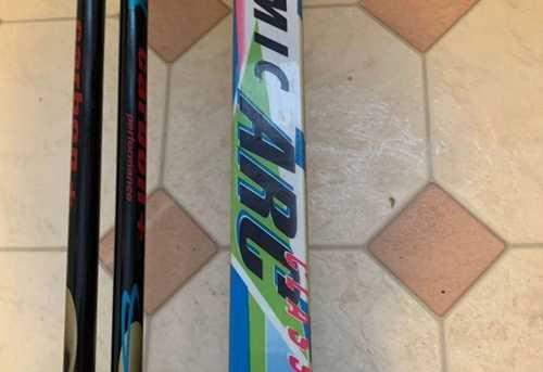 Atomic лыжи + Carbon SWX палки