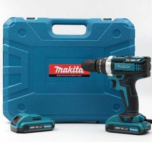 Шуруповерт Makita 21v с набором инструментов