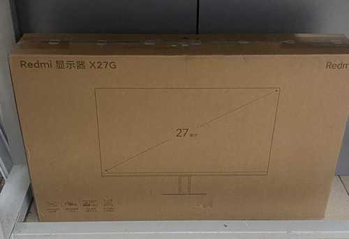 Монитор xiaomi redmi x27g 165hz