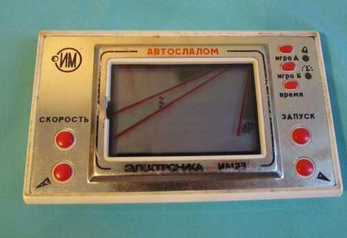 Игра Электроника 90х Автослалом,на запчасти/ремонт