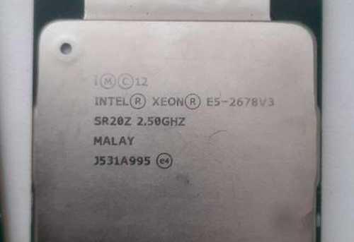 Процессор Intel xeon E5-2678v3