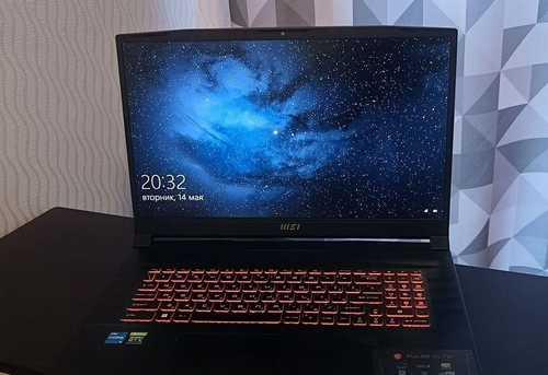 Продам игровой ноутбук MSI Pulse gl76