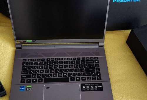 Игровой ноутбук 16" Acer Predator Triton 500 SE PT516-52s, 1024 ГБ, Core i7-12700H, RAM 16 ГБ, GeForce RTX 3070 Ti 8 ГБ