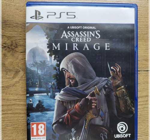 Assassin's creed mirage ps5 диск