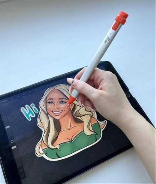 Стилус Logitech Crayon для iPad