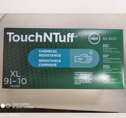 Перчатки нитриловые Ansell TouchNTuff 92-600