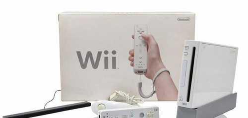 Nintendo Wii RVL- 001 JPN White USB-Loader В Короб