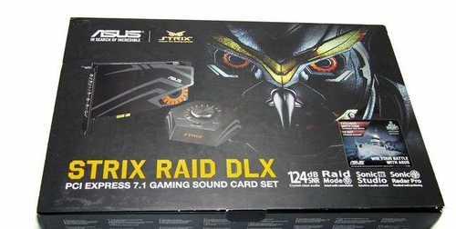 Звуковая карта asus Strix Raid DLX PCI-E б/у