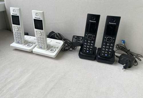 Радиотелефоны Panasonic KX-TG7861 с доп. трубками