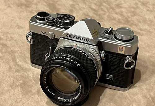 Плёночный фотоаппарат Olympus om2n + 50/1.4