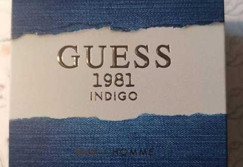Туалетная вода guess indigo men 1981 (100 ml)