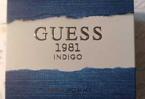 Туалетная вода guess indigo men 1981 (100 ml)