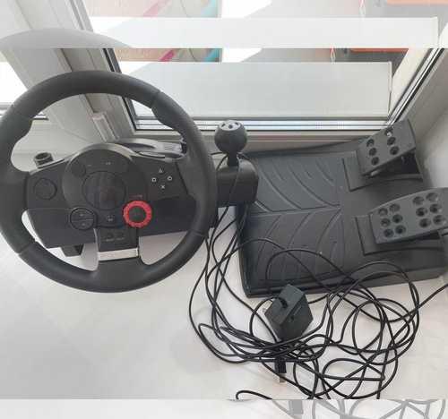 Руль logitech driving force gt