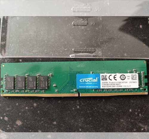 Память udimm crucial ct8g4dfs824a.m8fd DDR4 8Гб