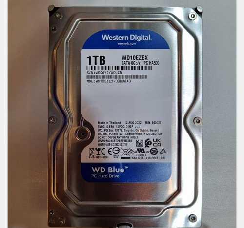 Жесткий диск Western digital 1Tb wd10ezex