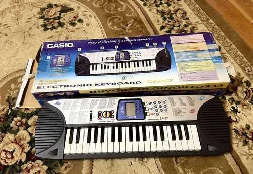 Синтезатор casio детский