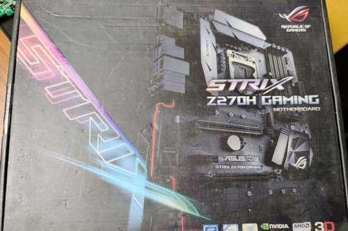 Asus strix Z270H gaming + процессор G4900