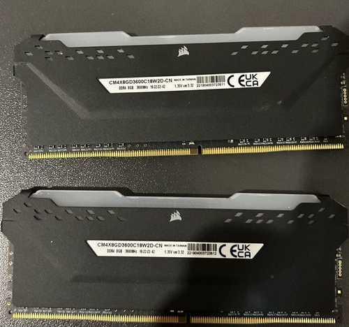 Оперативная память corsair vengeance ddr4