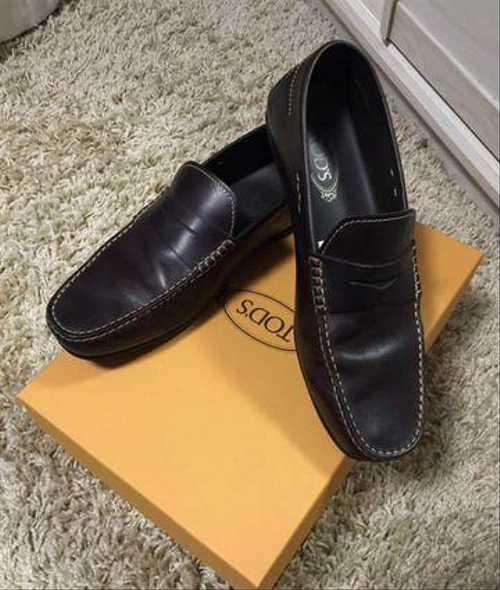 Tods мокасины (оригинал) 44,5р