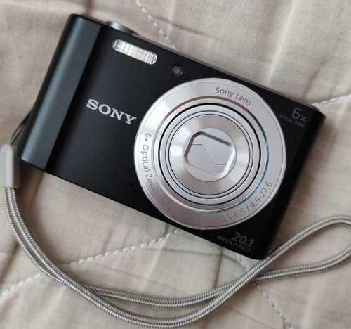 Цифровой фотоаппарат sony cyber shot dsc w810