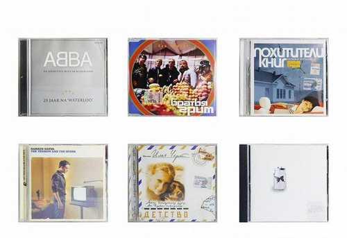 Музыкальные cd диски (русский рок, зарубежный поп)