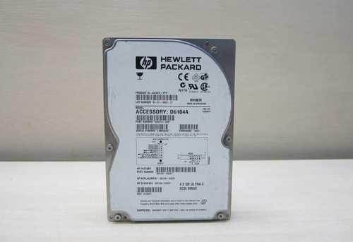 HDD hewlett packard D6104A (4,2GB) scsi SCA-80 №15