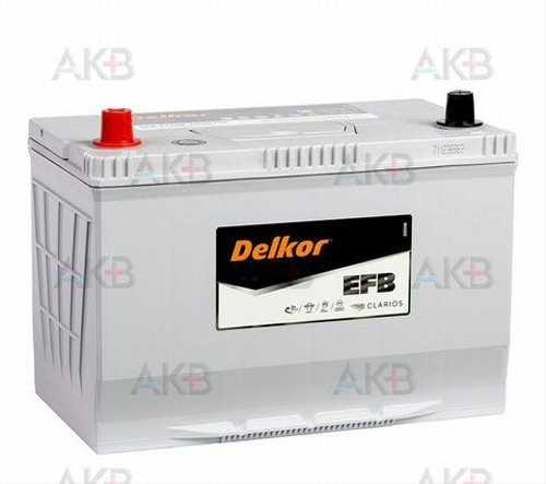 Аккумулятор Delkor EFB 145D31R 90 Ач прям