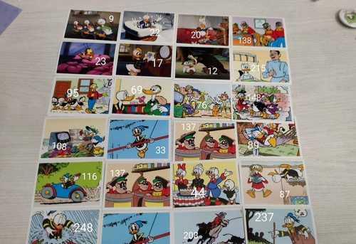 Наклейки и карточки Дональд Дак.Donald Duck Panini