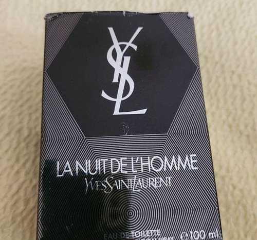 Ysl La nuit de l'homme 2012год первый выпуск