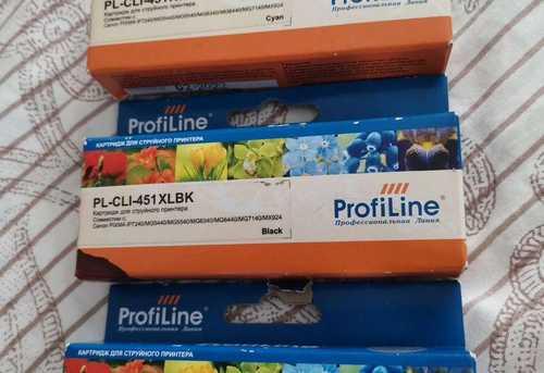 Катриджи Profiline pl-cli-451xl bk