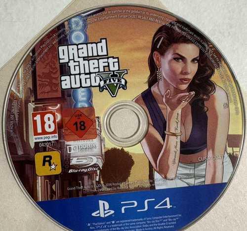 Gta 5 на Playstation 4 PS4 купить б у | Festima.Ru (472101115)