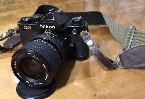 Nikon FM2 + Tefnon h/d-mc 1:3,5-4,8 f35-80 macro