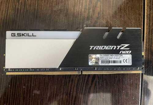 Gskill trident z neo ddr4 16 gb