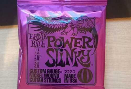 Струны для электрогитары Ernie Ball Power Slinky