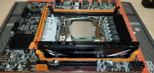 Комплект материнка, Xeon 2670v3 12 ядер, 16Гб