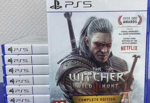 Диски ps5 The Wither 3 wild hunt Ведьмак 3