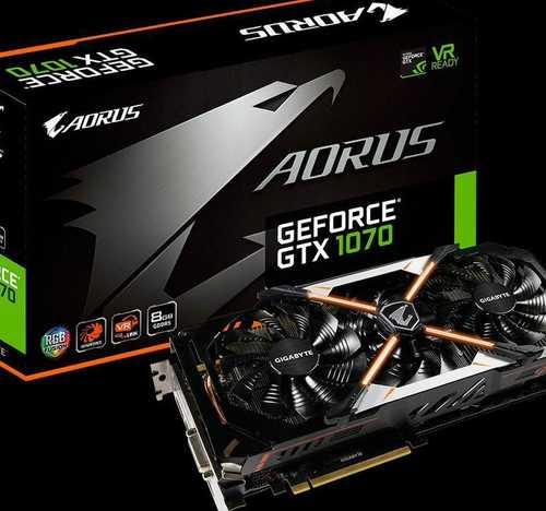 Видеокарта gtx 1070 8gb aorus