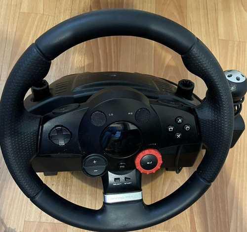 Logitech driving force gt руль 900 градусов