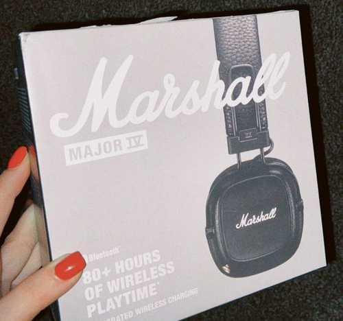 Наушники marshall major 4 черные