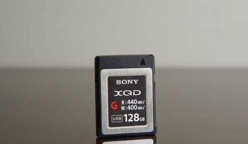 Sony XQD 128GB 440/400 как новая