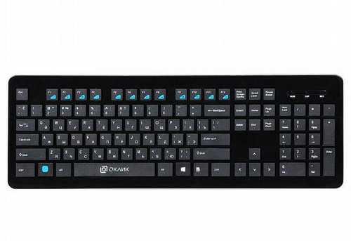 Беспроводная клавиатура Оклик 870S, черный