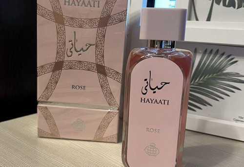 Арабские духи FW Hayaati Rose 100 ml / Хайяти Роз