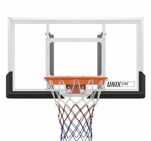 Баскетбольный щит unix Line B-Backboard-PC 50"x32"