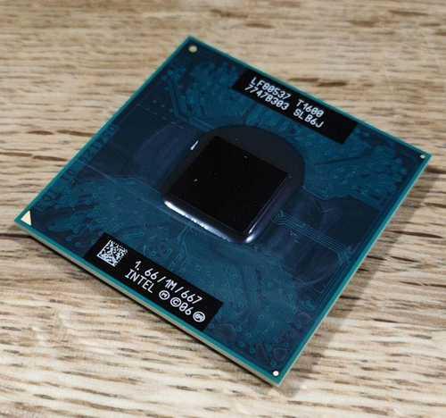 Процессор Intel Celeron T1600 SLB6J Socket P