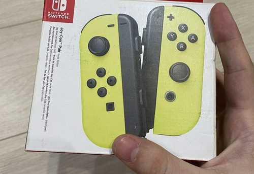 Контроллеры Nintendo Joy-Con оригинал желтые