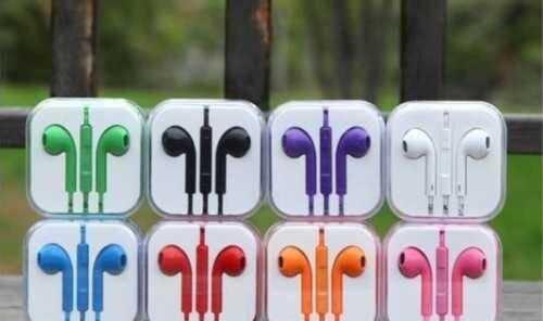 Наушники EarPods для iPhone цветные