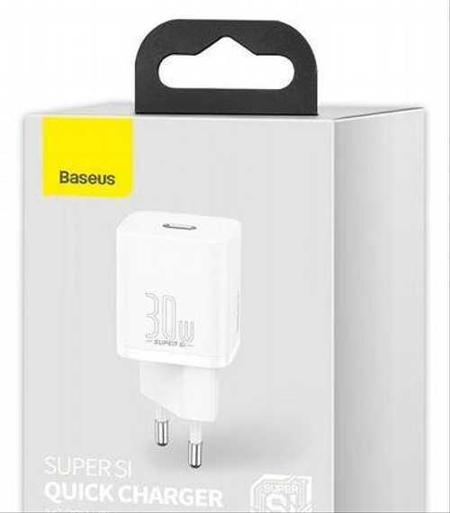Зарядное устройство USB type C Baseus 30W white