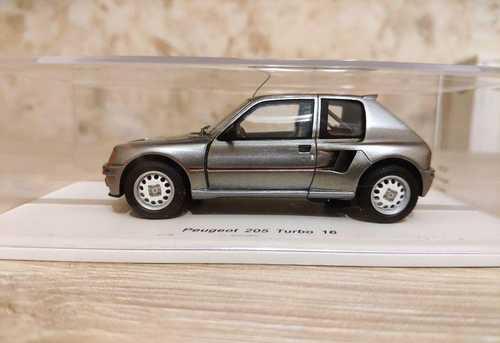 Модель автомобиля Peugeot 205 T16