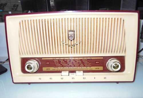 Grundig type 87 Винтажный ламповый радиоприемник